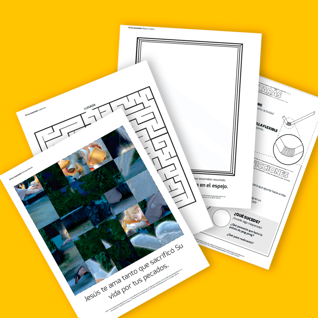 Libro de Actividades: Él ha resucitado – Escuela Superlibro